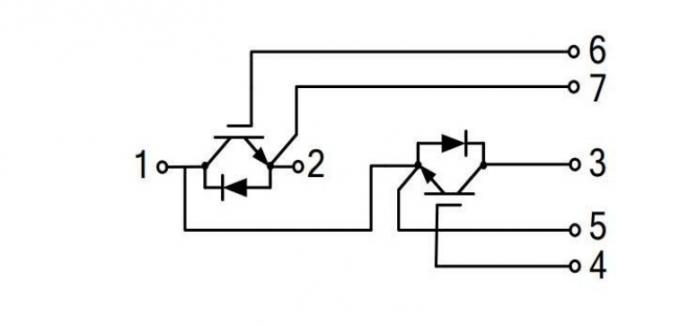 IGBT Mosfet Half Bridge Module 1200V 50A Solid Power-DS-SPS50B12G3H6 ...