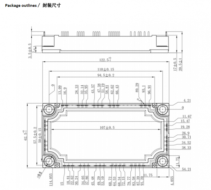 1200V 150A IGBT PIM Module-Solid Power-DS-SPS150P12M3M4-S04030011 V1.0